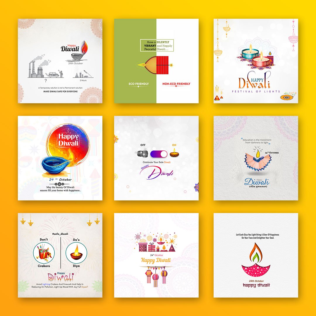 10 Free Diwali Creative for your Business